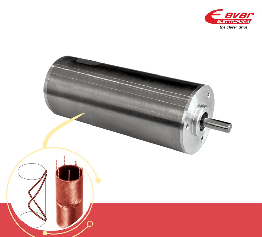 Brushless DC coreless motors