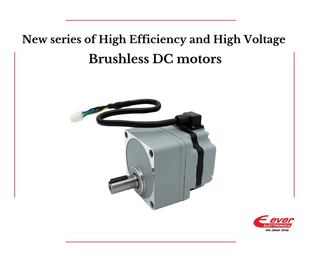 New series of High Efficiency and High Voltage Brushless DC
